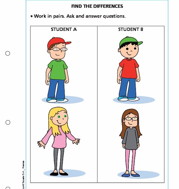 Find the differences | Giunti Scuola