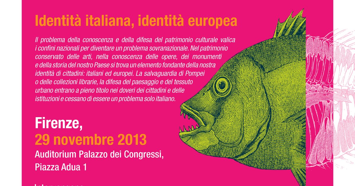 Firenze - Conoscere l’arte per difenderla meglio Biennale SAVE ART ...