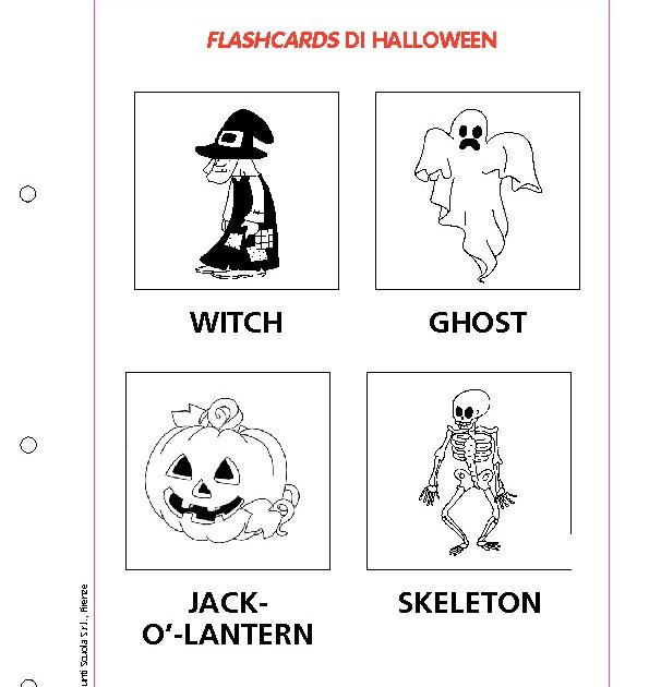 Flashcards di Halloween | Giunti Scuola