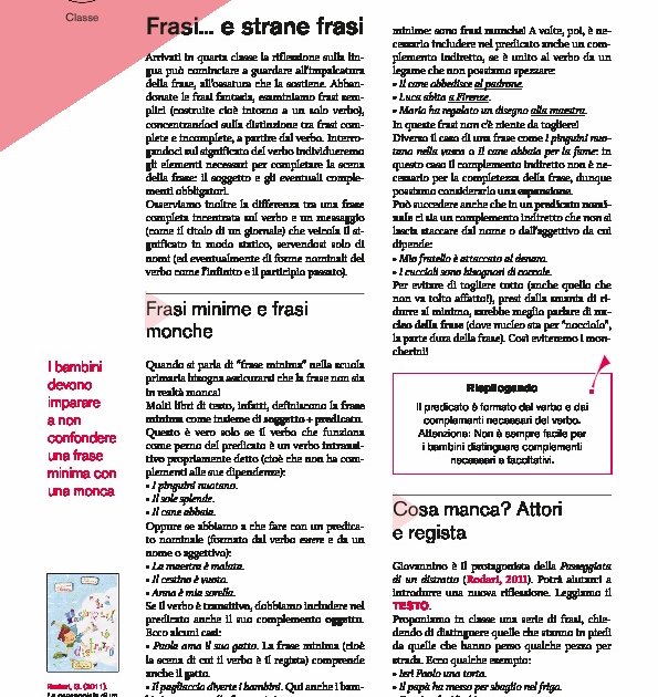 Frasi e... strane frasi | Giunti Scuola