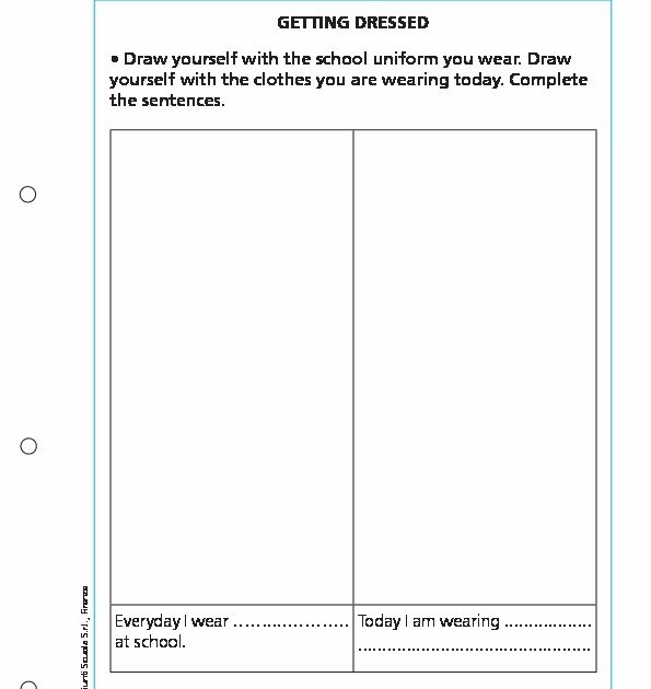 Getting dressed | Giunti Scuola