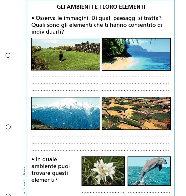 Gli ambienti e i loro elementi | Giunti Scuola