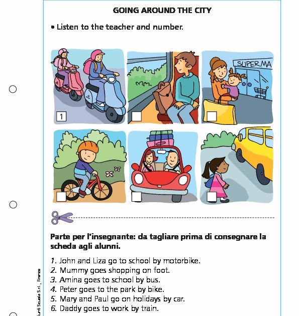 Going around the city | Giunti Scuola