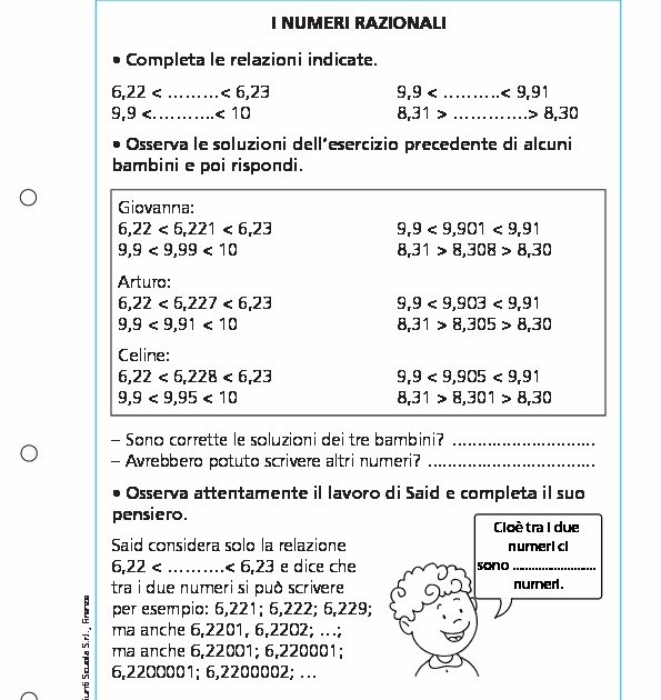 I numeri razionali - I numeri razionali | Giunti Scuola