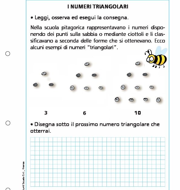 I numeri triangolari | Giunti Scuola