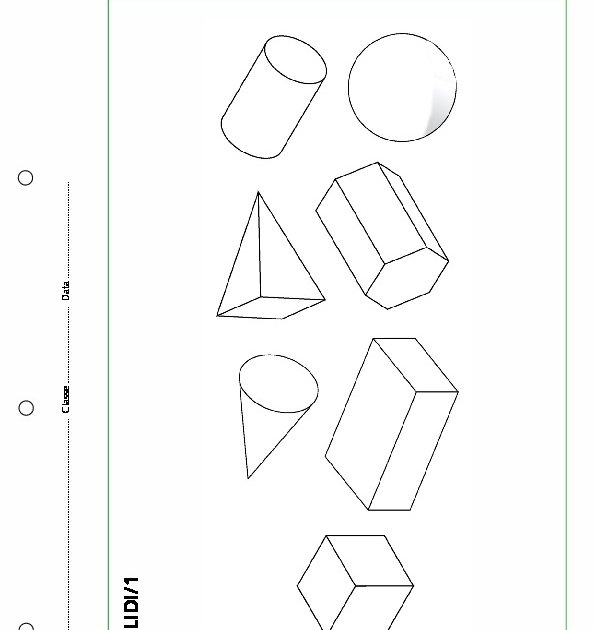 Solidi Forme Geometria Geometriche Geometrico Giochiecolori Classiche ...