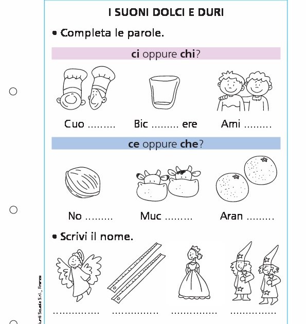 I suoni dolci e duri | Giunti Scuola I suoni dolci e duri | Giunti Scuola