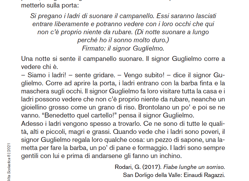 Il campanello per i ladri (completo) | Giunti Scuola