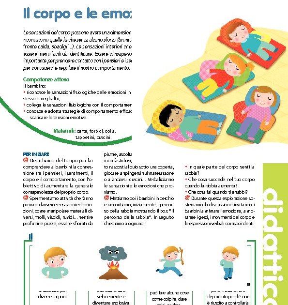 Il corpo e le emozioni | Giunti Scuola Il corpo e le emozioni | Giunti Scuola