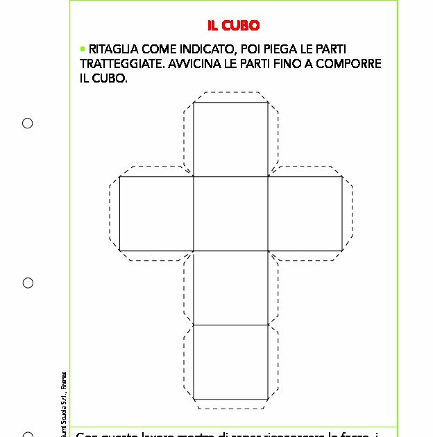 Il cubo | Giunti Scuola