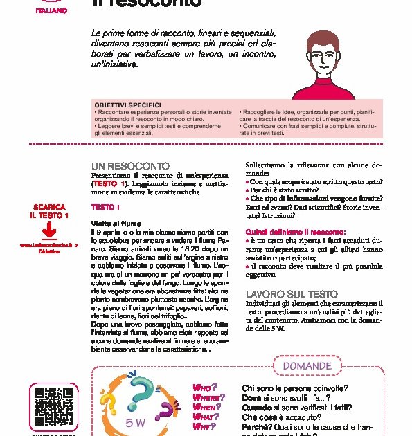 Il resoconto | Giunti Scuola