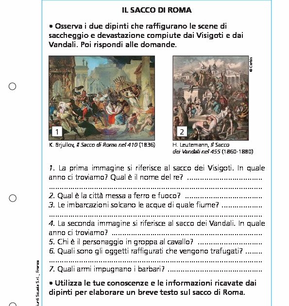 Il sacco di Roma | Giunti Scuola