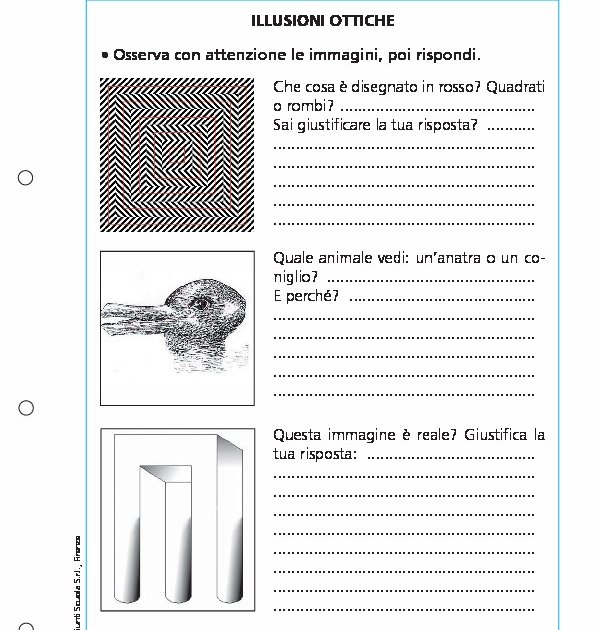 Immagini Illusioni Ottiche Per Bambini