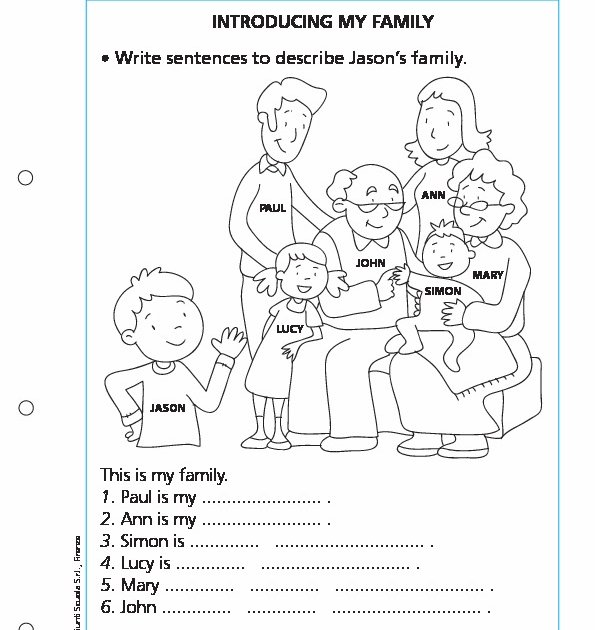 Introducing my family | Giunti Scuola