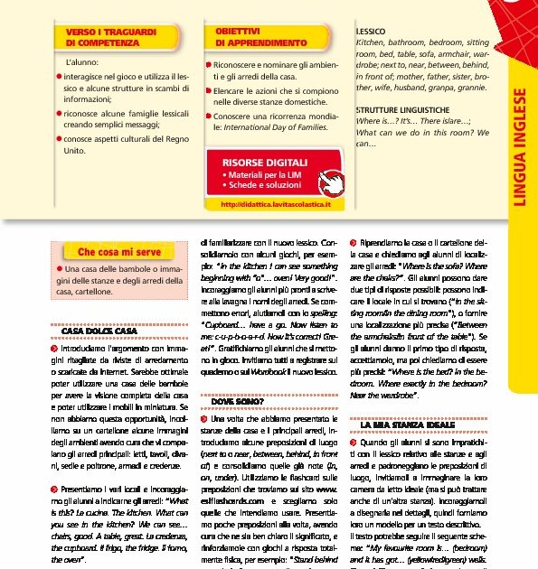 La casa e la famiglia | Giunti Scuola