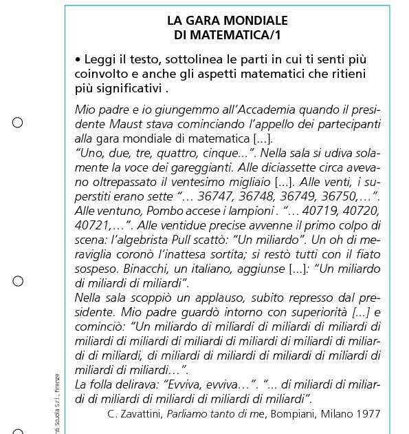 La gara mondiale di matematica/1 | Giunti Scuola