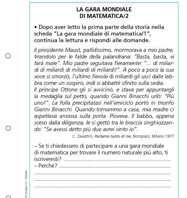 La gara mondiale di matematica/2 | Giunti Scuola