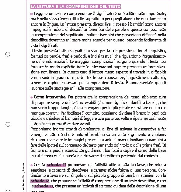 La lettura e la comprensione del testo | Giunti Scuola
