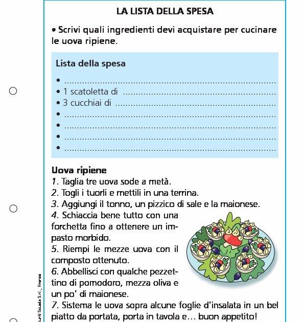 La lista della spesa | Giunti Scuola
