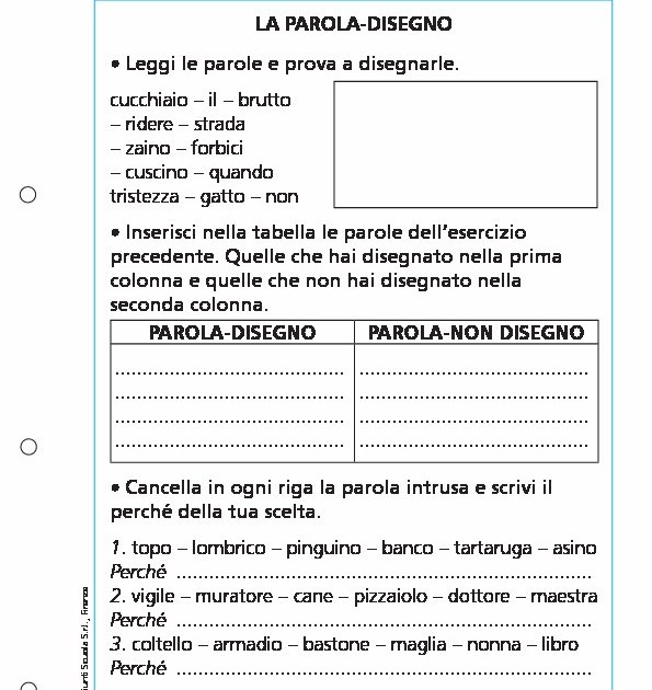 La parola-disegno | Giunti Scuola