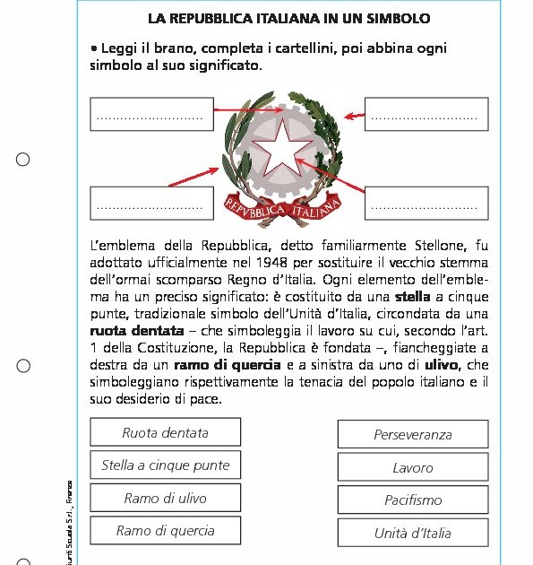 La Repubblica italiana in un simbolo | Giunti Scuola