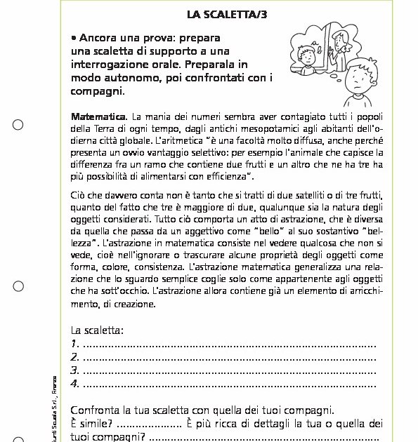 La scaletta/3 | Giunti Scuola