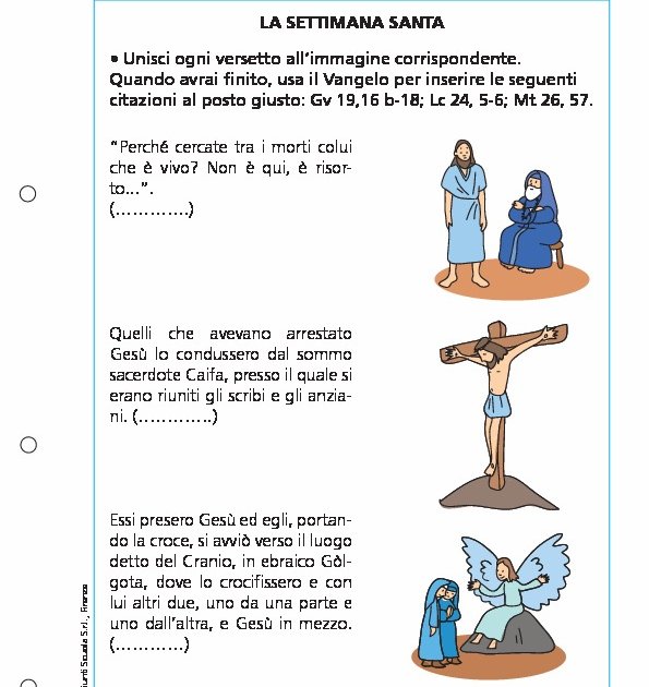 La settimana santa | Giunti Scuola