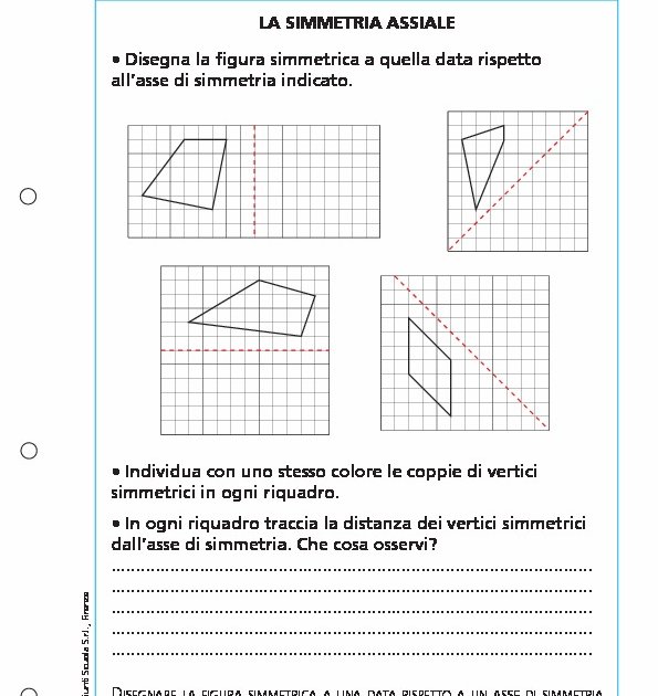 La simmetria assiale | Giunti Scuola