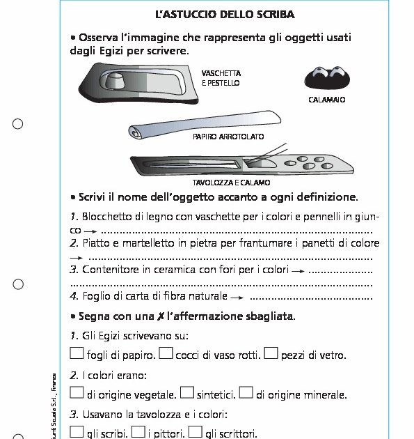 L'astuccio dello scriba | Giunti Scuola