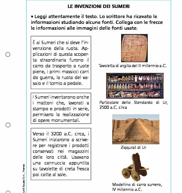 Le invenzioni dei Sumeri | Giunti Scuola