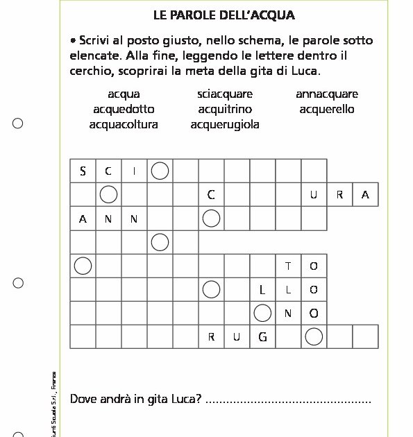 Le parole dell'acqua | Giunti Scuola