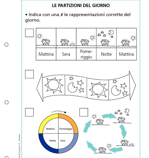 Le partizioni del giorno | Giunti Scuola