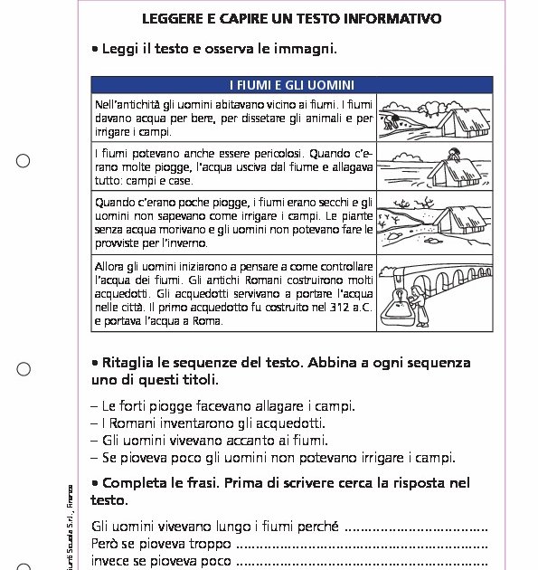 Leggere e capire un testo informativo | Giunti Scuola