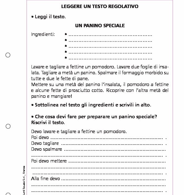 Leggere un testo regolativo | Giunti Scuola