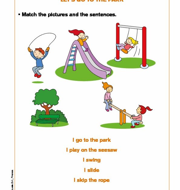 Let’s go to the park | Giunti Scuola
