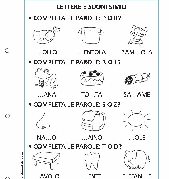 Lettere e suoni simili | Giunti Scuola