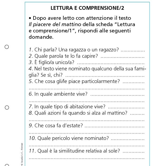 Lettura e comprensione/2 | Giunti Scuola