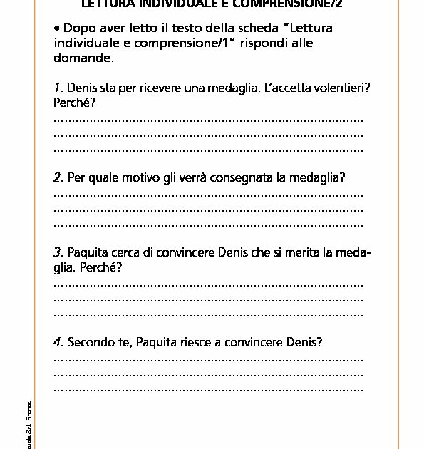 Lettura individuale e comprensione/2 | Giunti Scuola