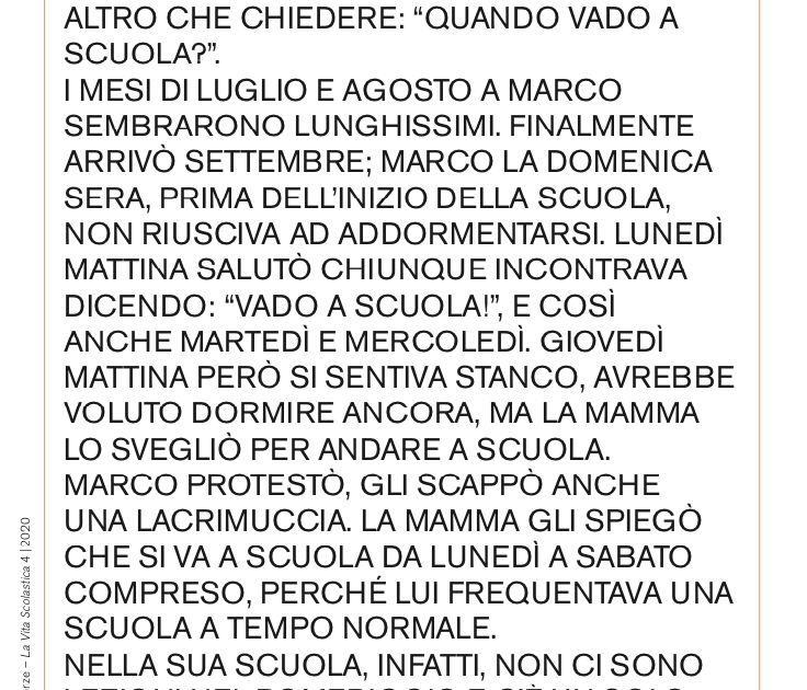 Marco va a scuola | Giunti Scuola
