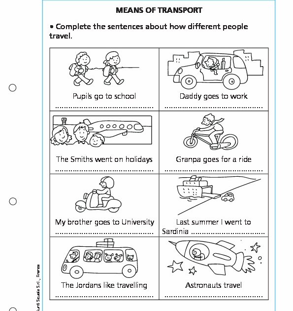 Means of transport | Giunti Scuola