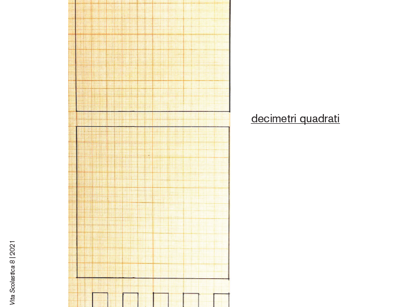 Modelli Di Dm E Cm Quadrati Su Carta Millimetrata Giunti Scuola