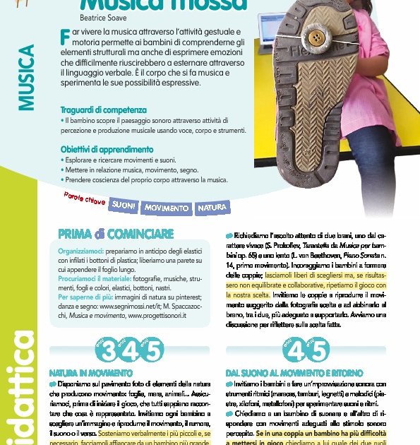 Musica mossa | Giunti Scuola