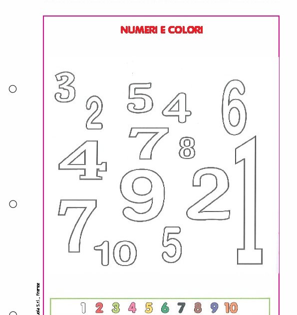Numeri e colori | Giunti Scuola