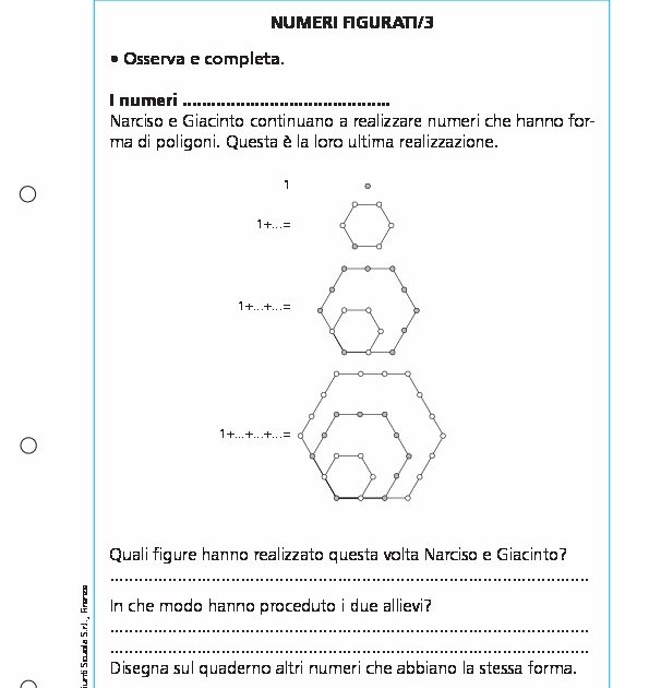 Numeri figurati/3 | Giunti Scuola