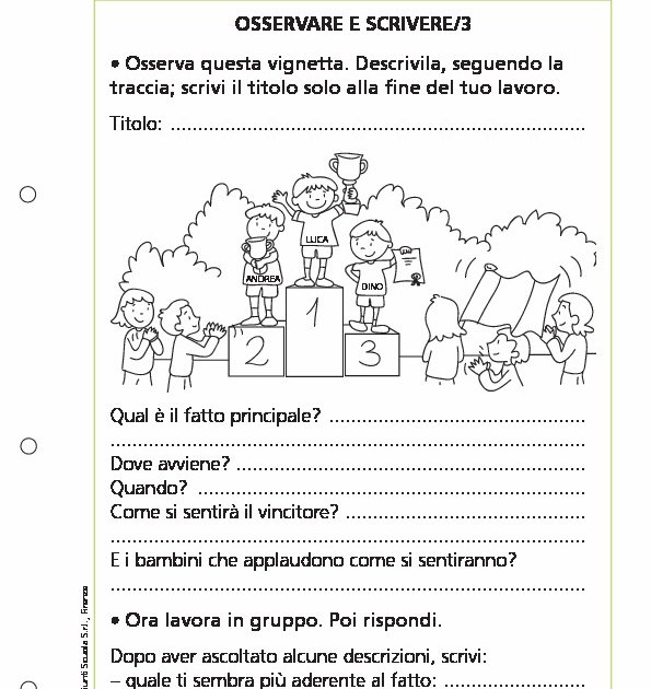 Osservare E Scrivere 3 Giunti Scuola
