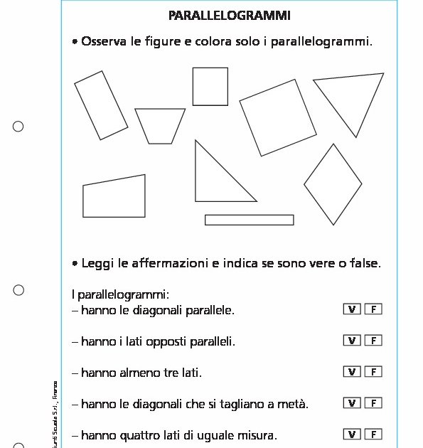 Parallelogrammi | Giunti Scuola