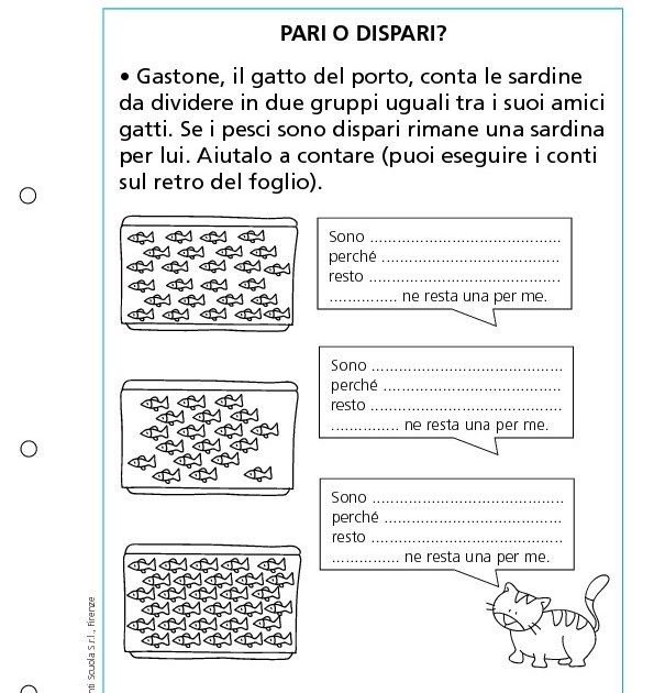 Pari o dispari? | Giunti Scuola