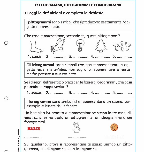 Pittogrammi, ideogrammi e fonogrammi | Giunti Scuola