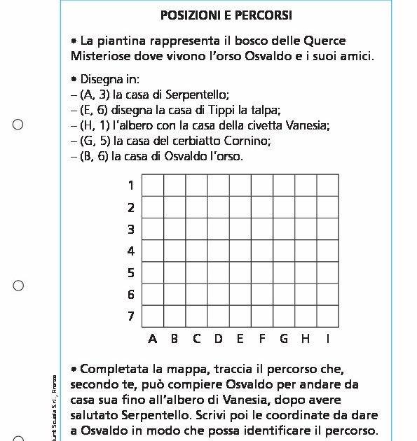 Posizioni e percorsi | Giunti Scuola