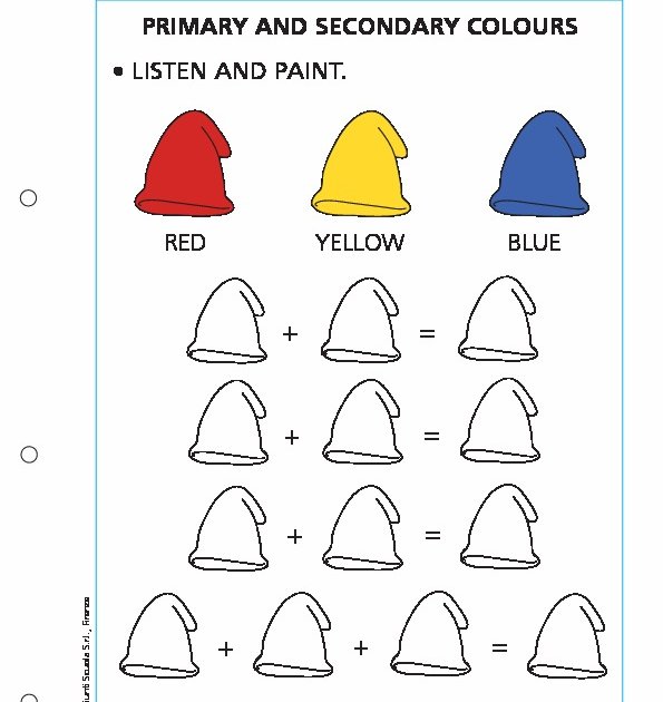 Primary and secondary colours | Giunti Scuola